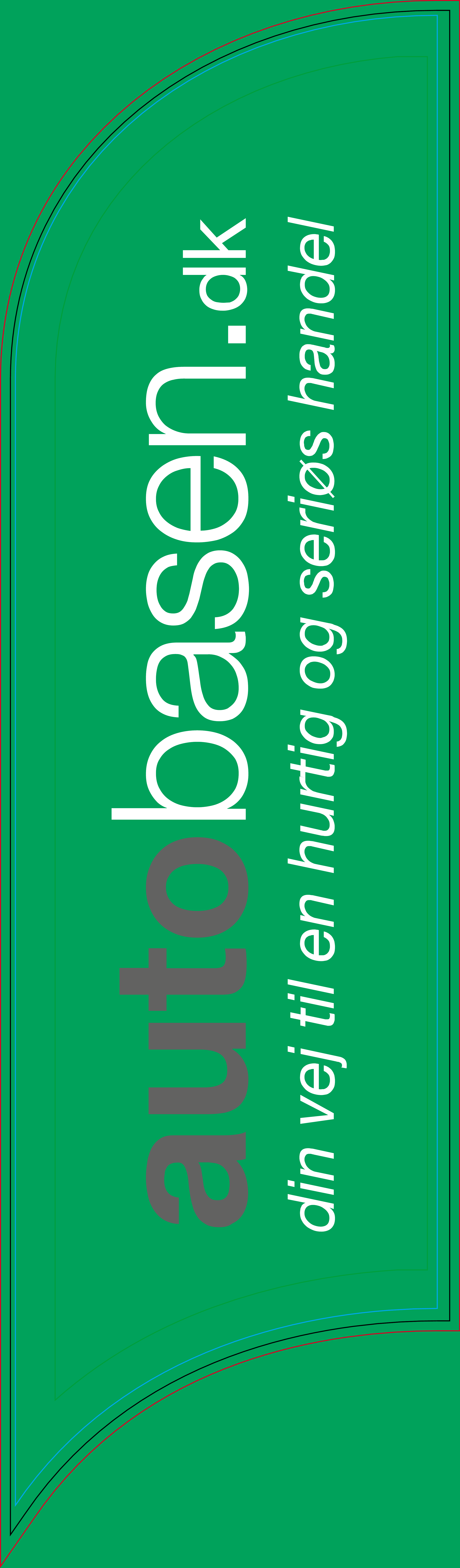 Beachflag med tryk og logo i topkvalitet - Bestil hos LaserTryk.dk